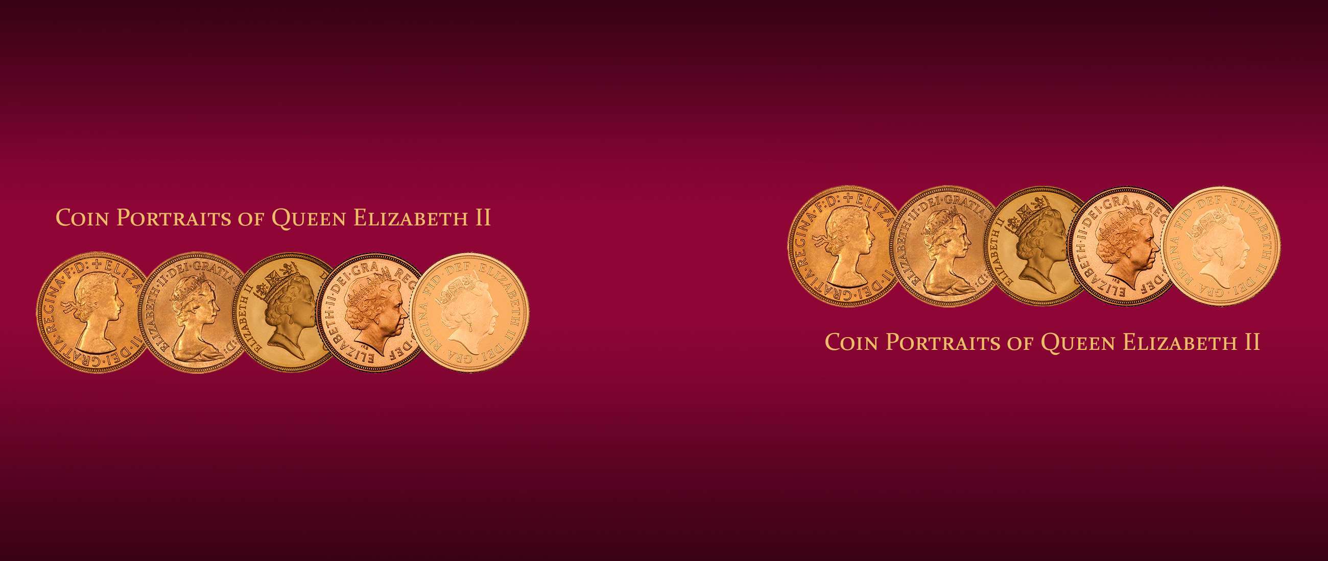 Coin Portraits of Queen Elizabeth II | Chards